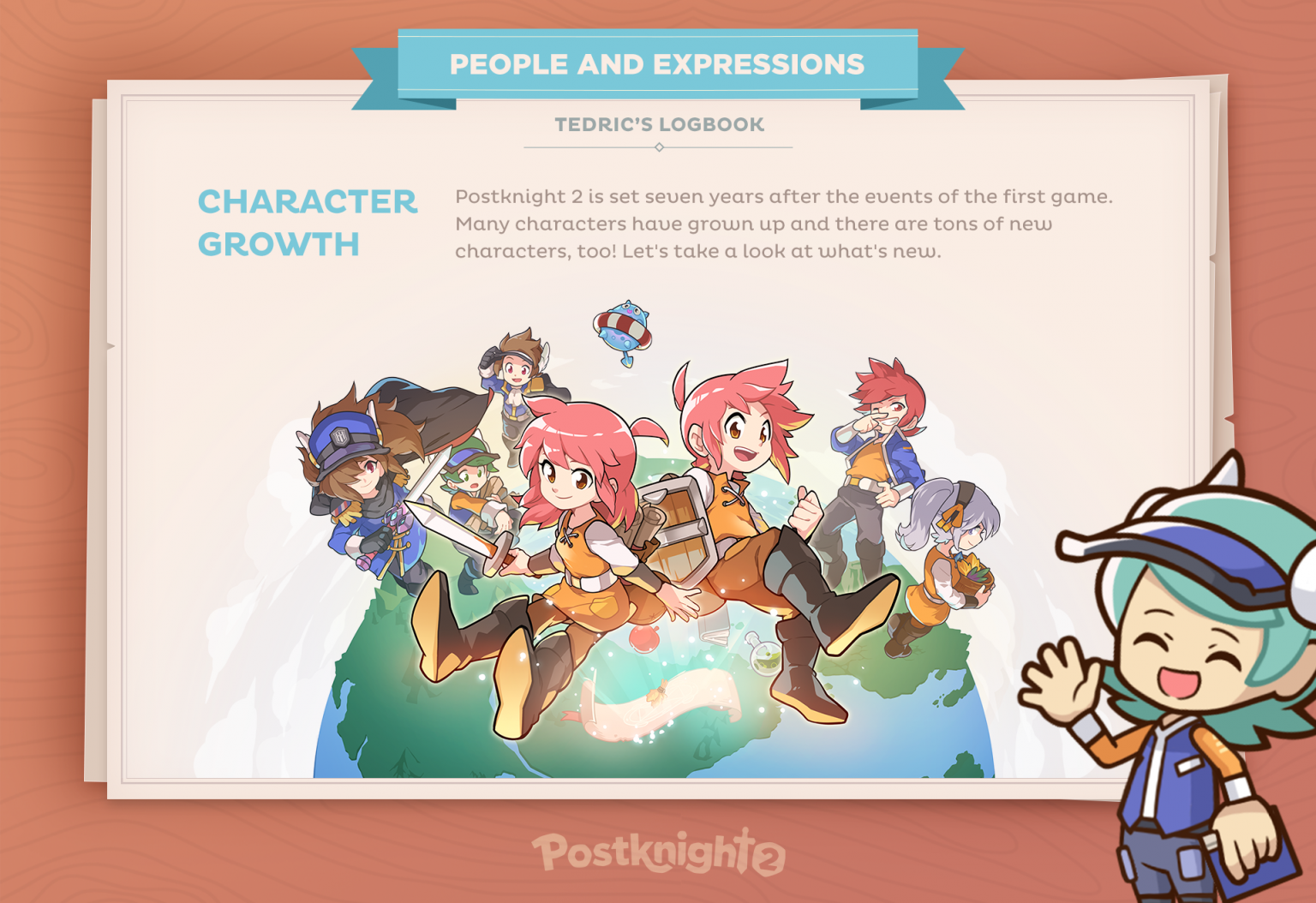 People and Expressions – Postknight 2