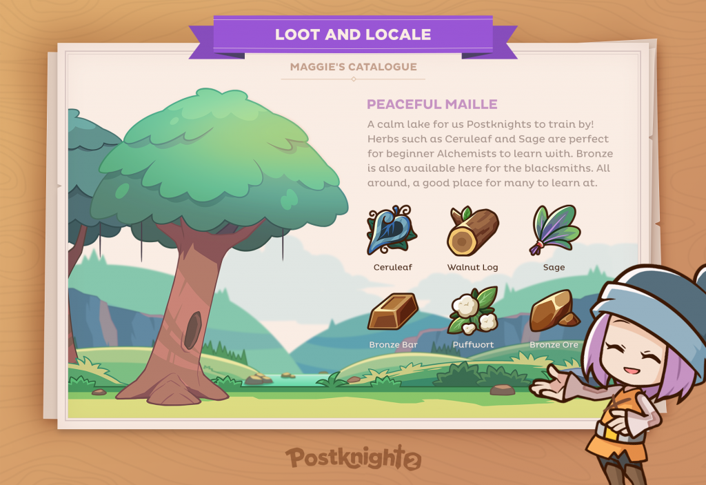 Loot and Locale – Postknight 2