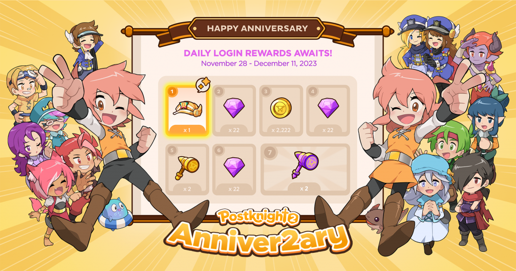 Postknight 2 Anniver2ary Celebration – Postknight 2